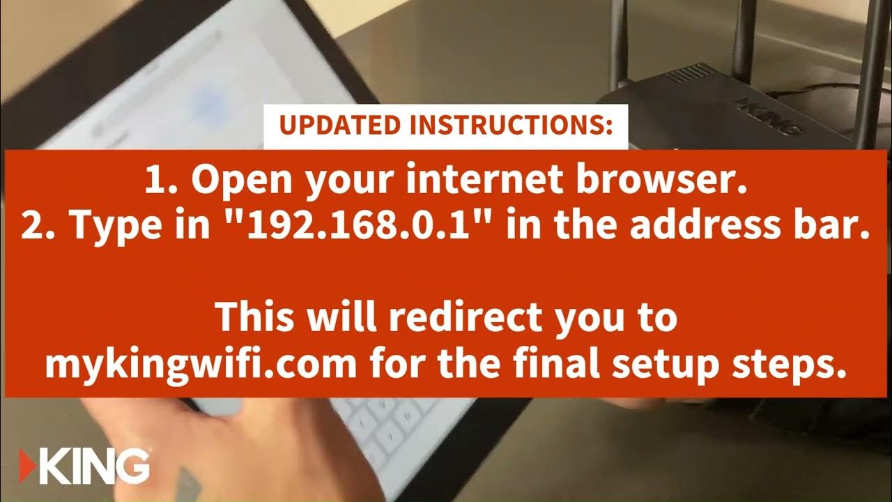 KING WifiMaxPro Setup Instructions - YouTube