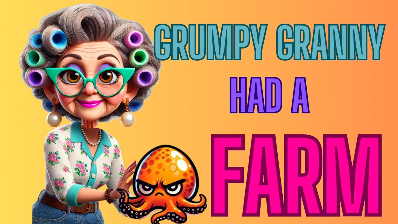 Grumpy Granny had a Farm #storytime #bedtimestories #animation - YouTube