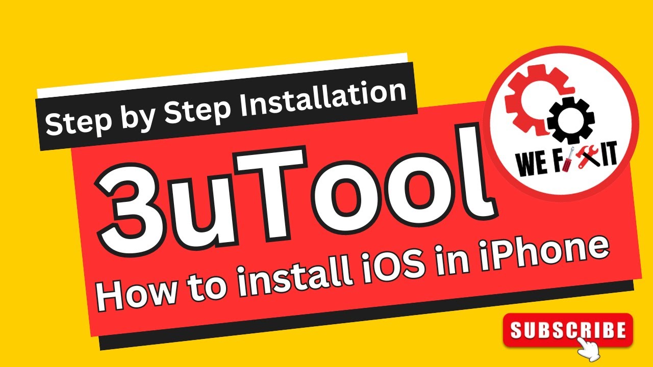 2023 | How to install iOS in iPhone via 3uTools | Update iOS | Step-by ...