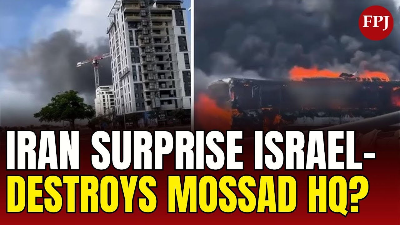 Iran Claims Mossad Headquarter Hit in Tel Aviv | Israel Denies Strike ...