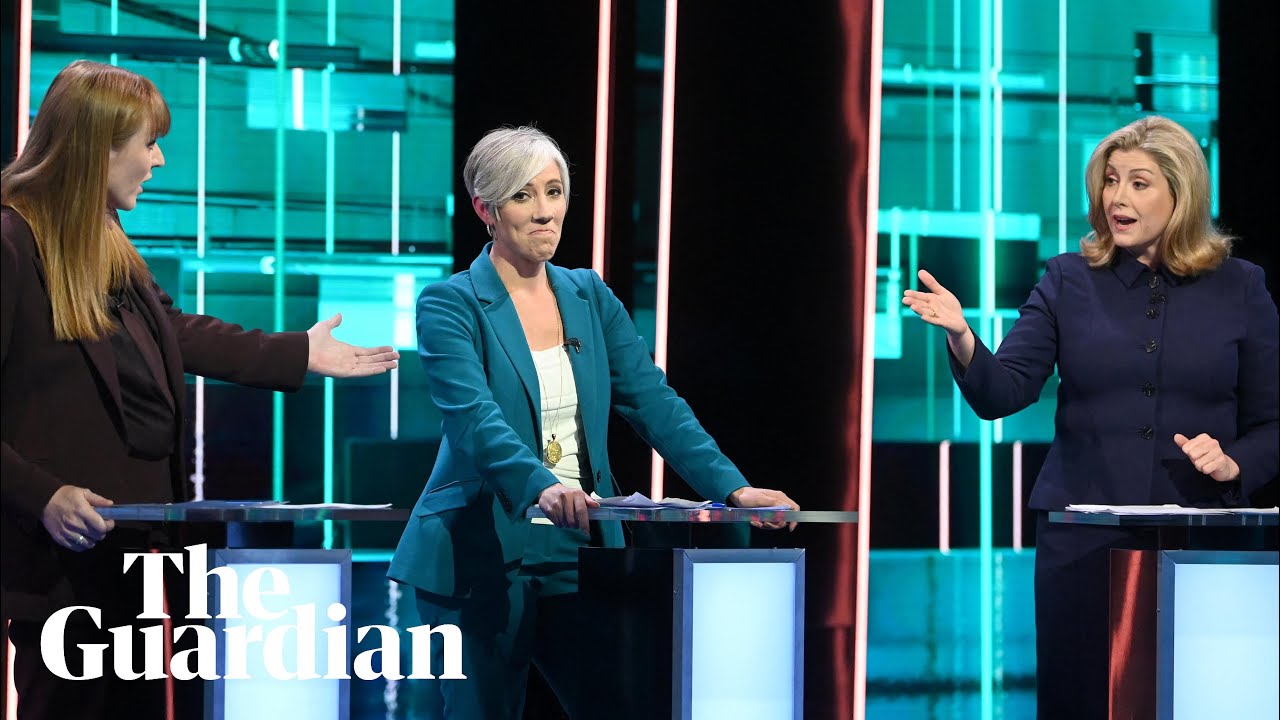 Laughter in studio as politicians clash in general election TV debate ...