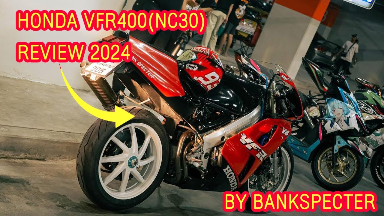 Review Honda VFR400 ในปี 2024 ว่ามีอะไรเพิ่มบ้าง - YouTube