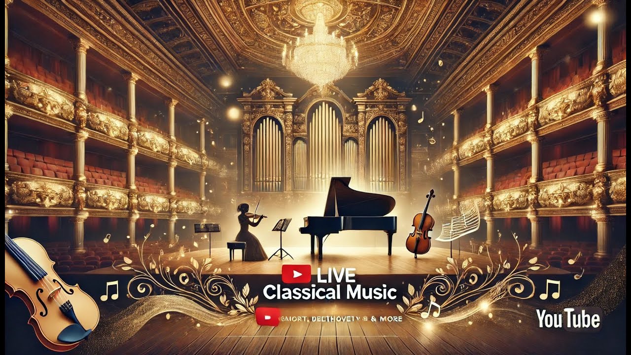🎼 🎻 Live Classical Music: Timeless Masterpieces by Mozart, Beethoven ...