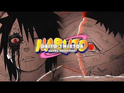 Obito Uchiha Manga Animation | Twixtor Clips | Naruto