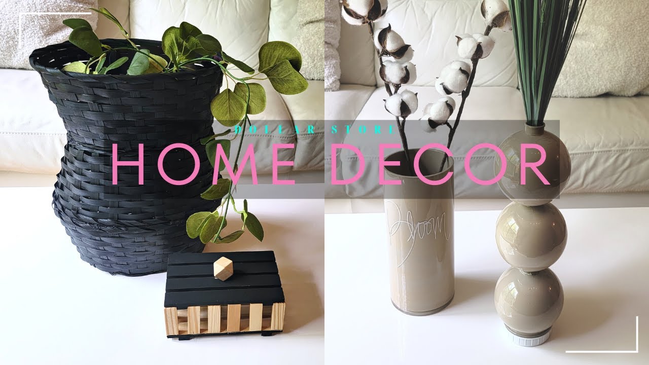DOLLAR TREE DIY | CHEAP MODERN DIY HOME DECOR THAT LOOKS AMAZING ...