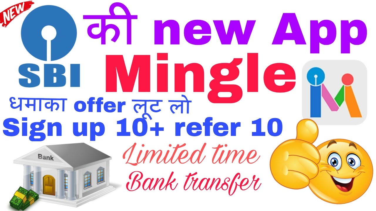 Sbi new mingle app use and earn. | Mingle app sbi. - YouTube