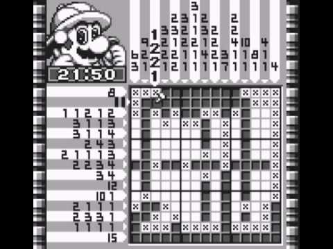Mario's Picross 2 (GB / Game Boy) - Vizzed.com Play - YouTube