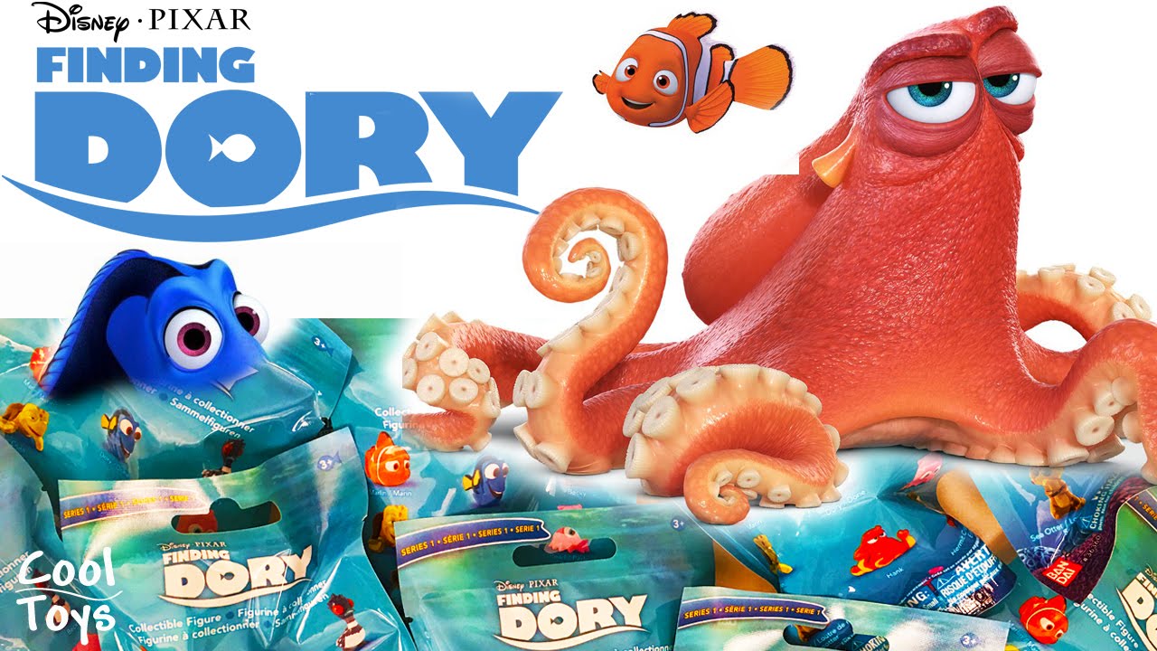 FINDING DORY Nemo Disney Pixar Movie Blind Bag Toy Opening Review ...