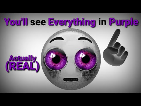 This Video will Make You See Everything in Purple Color!😱🟣