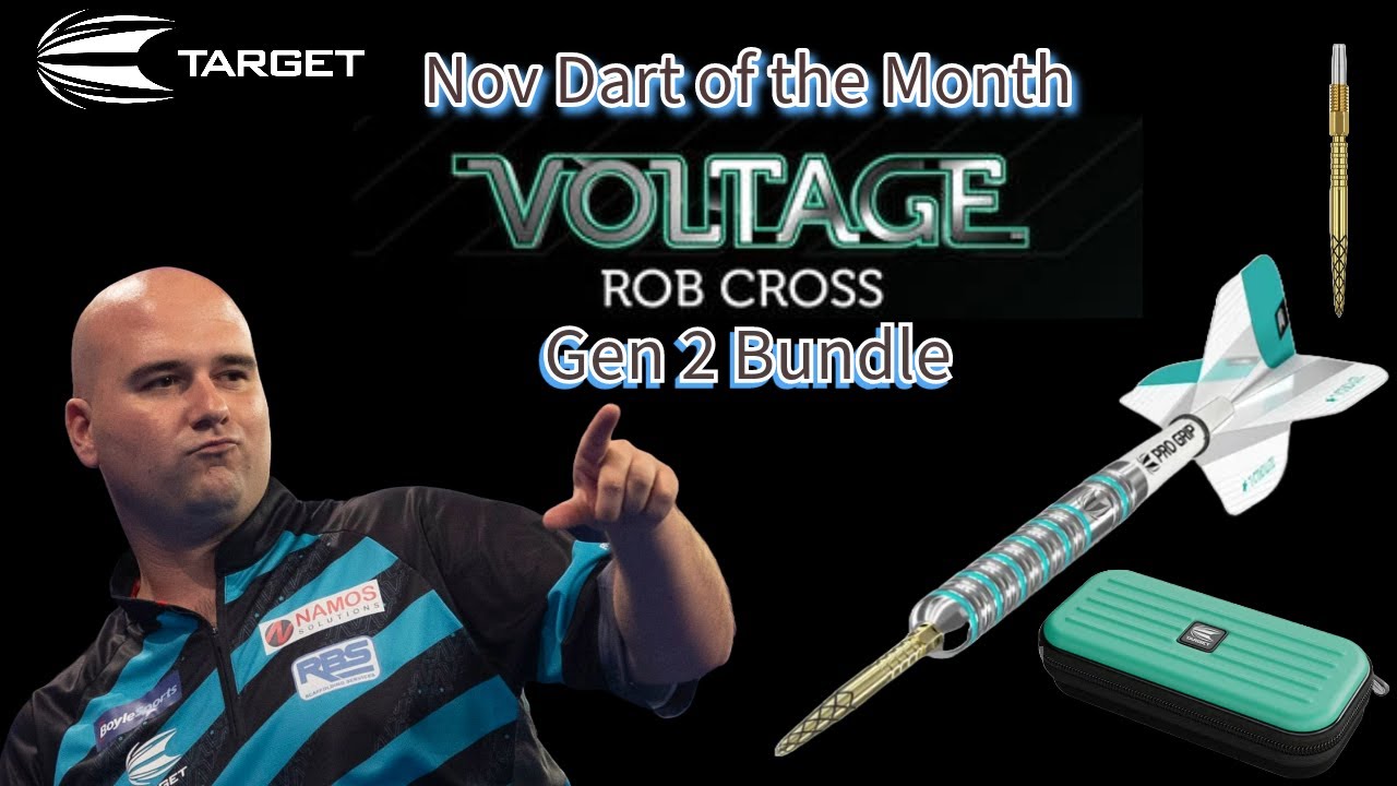Target Rob Cross G2 Dart of the Month Bundle - YouTube