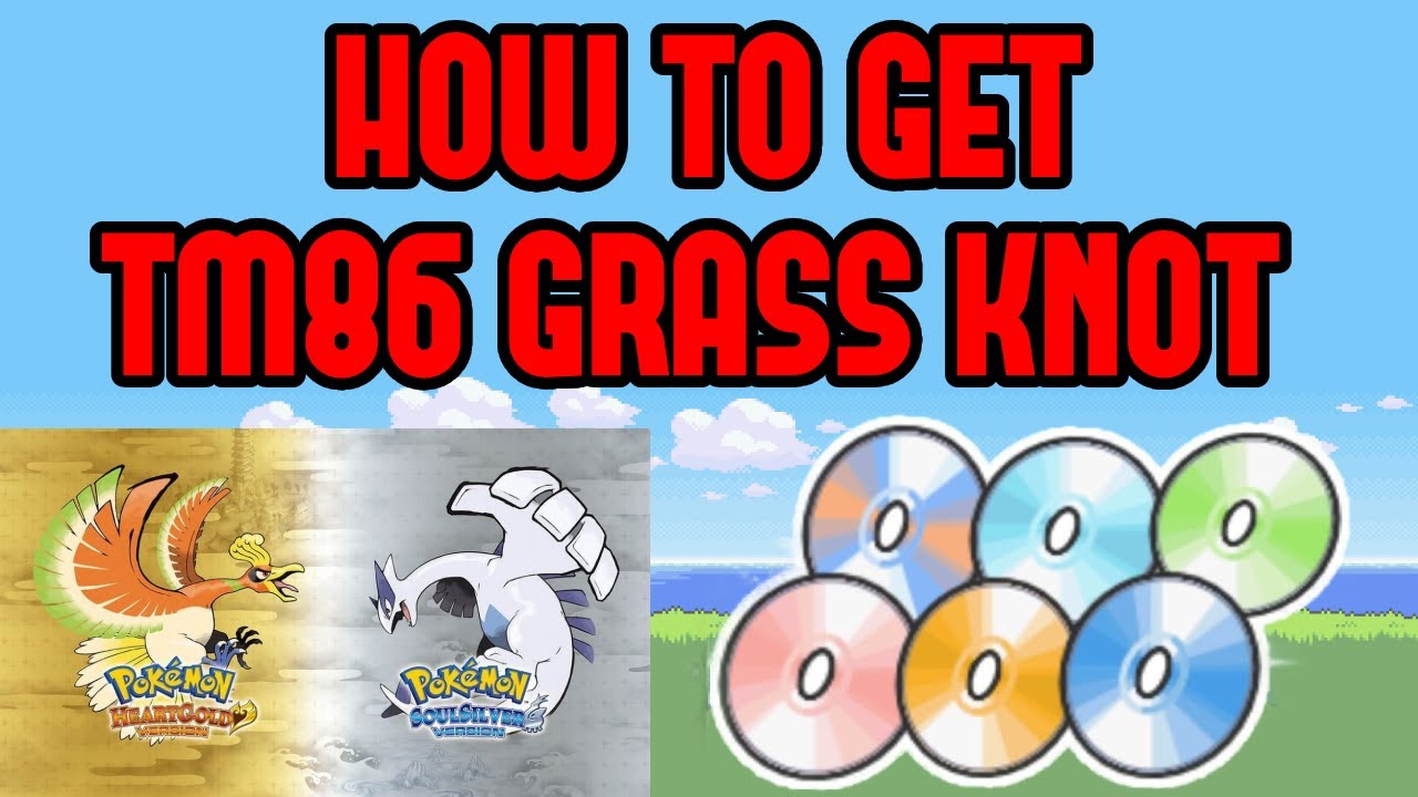How to Get the TM86 Grass Knot in Pokemon Heartgold/Soulsilver - YouTube