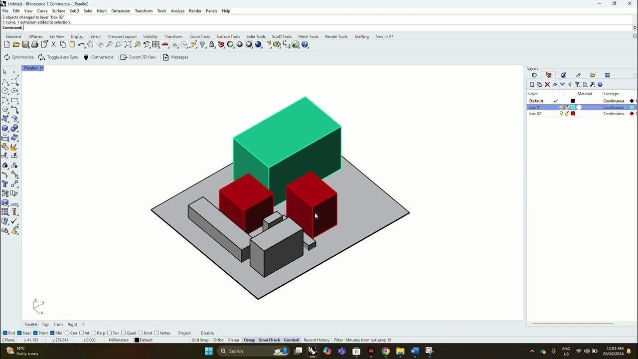 03 HOW TO ORGANISE YOUR LAYERS IN RHINO - YouTube