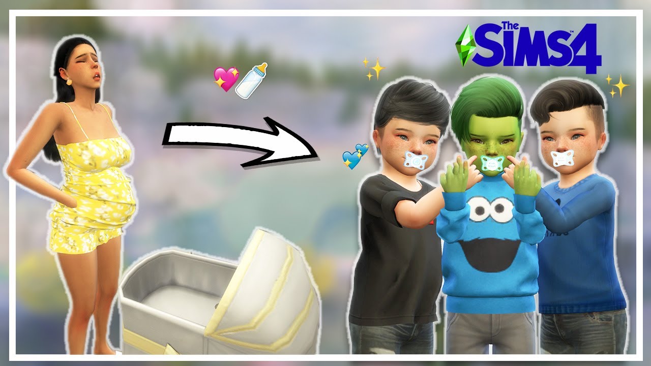 none of these toddlers are ADOPTED!! || Sims 4 Occult Baby Challenge #2 ...
