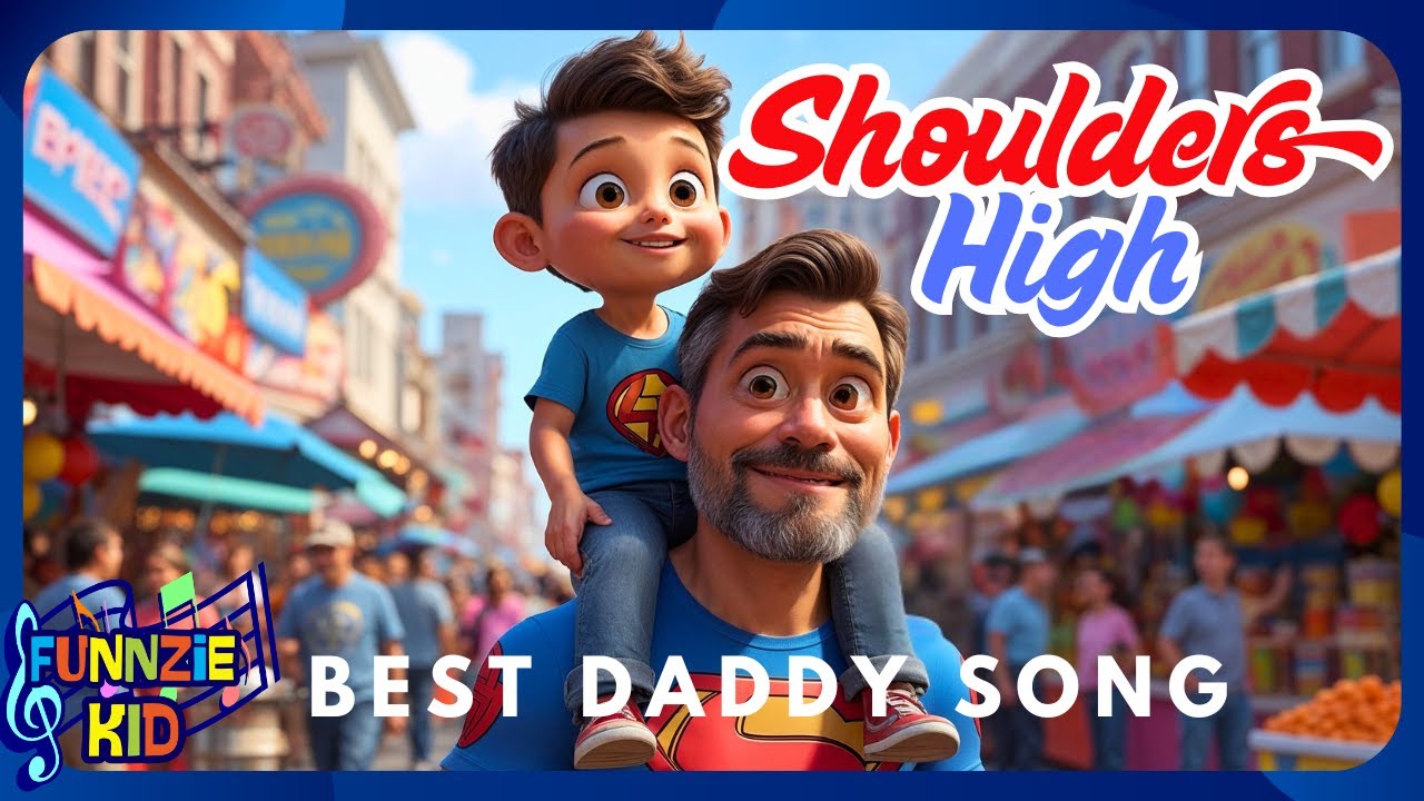 Shoulders High! - Best Daddy Song | Daddy I Love You | Father's Day ...