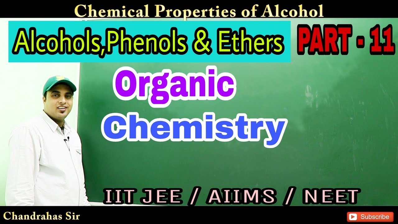 Chemical Properties of Alcohol|JEE |AIIMS |NEET |NCERT Alcohols,Phenols ...