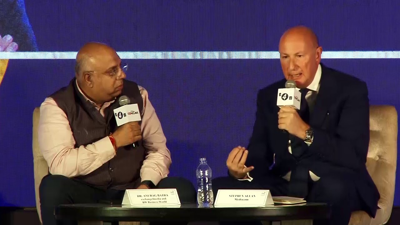 exchange4media Conclave 2019: Stephen Allan, Worldwide Chairman & CEO ...
