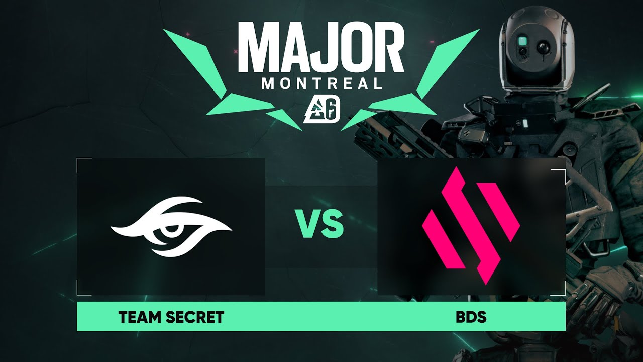 Team Secret vs BDS | Map 1 | BLAST R6 Major Montreal - YouTube