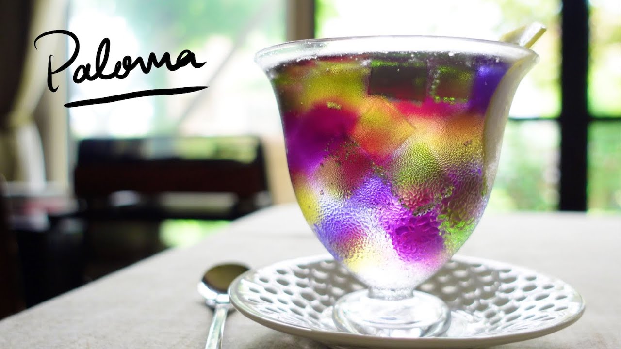 【Japanese Food Recipes】Sparkling Jelly Punch / Perfect Summer Dessert ...