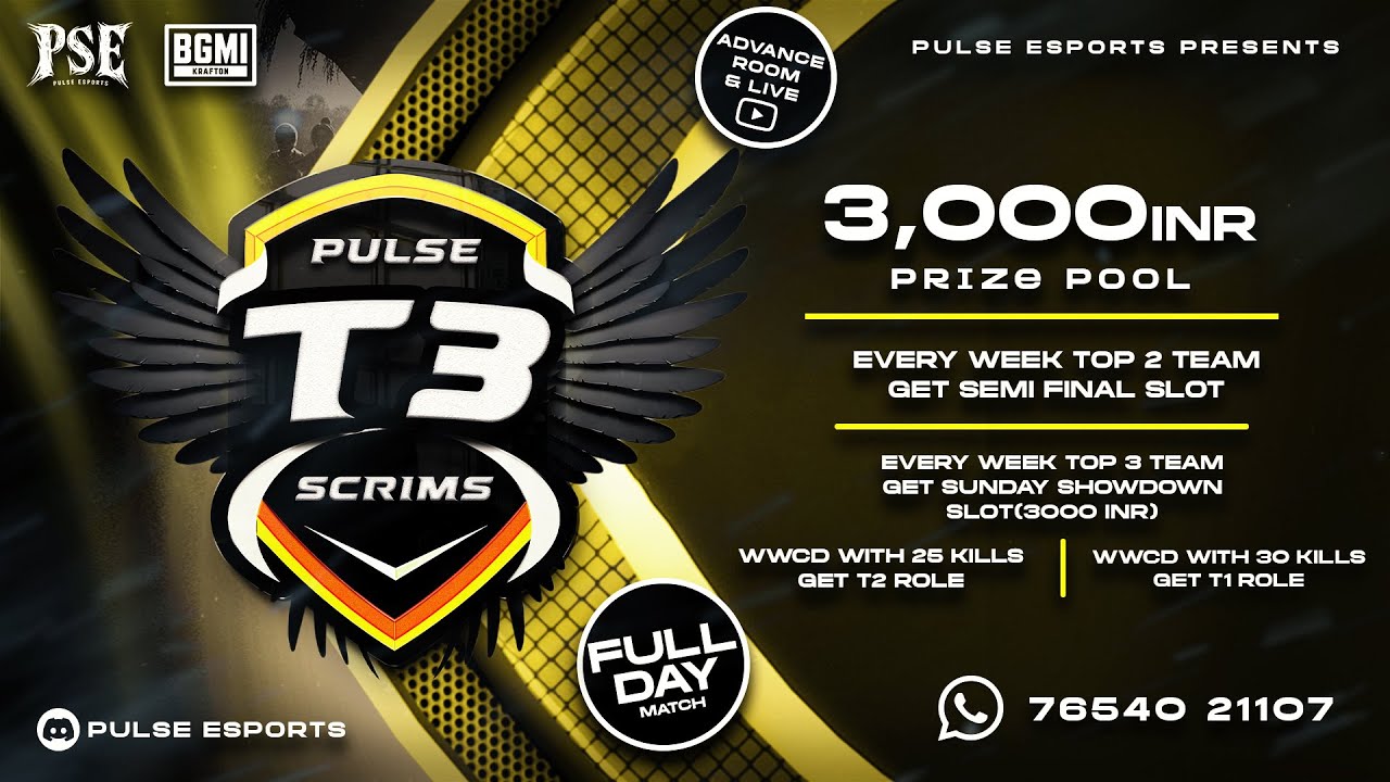 PULSE ESPORTS PRESENTS | QUICK GRAND S1 GROUP 1 2000 INR PRIZEPOOL ...