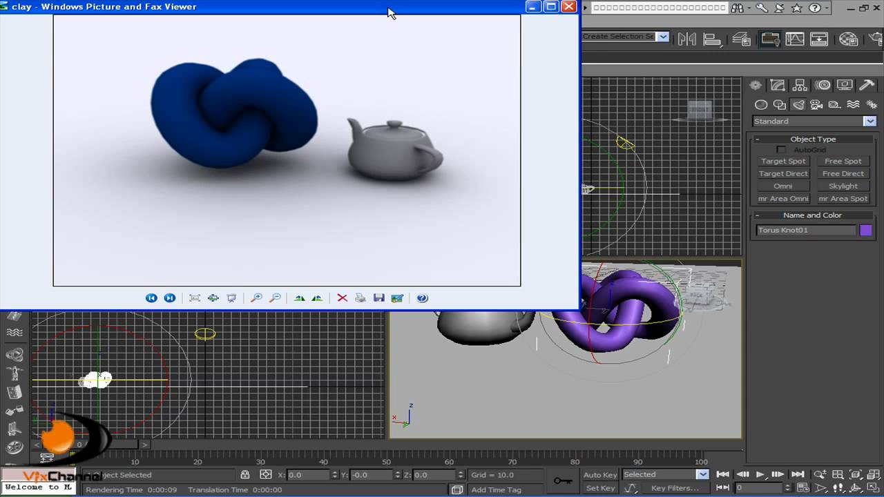 3D Max Tutorial : Clay Rendering in Mental Ray - YouTube