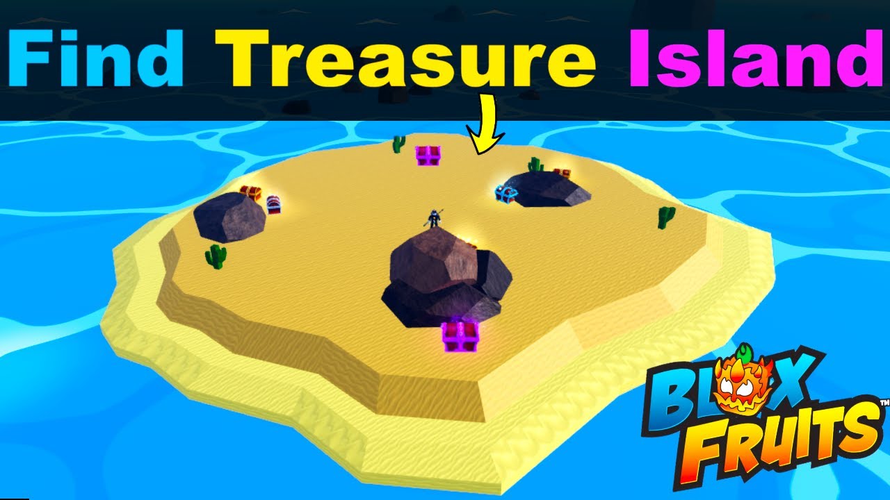 How to get to Treasure Island in Blox Fruits | Treasure Island Location ...
