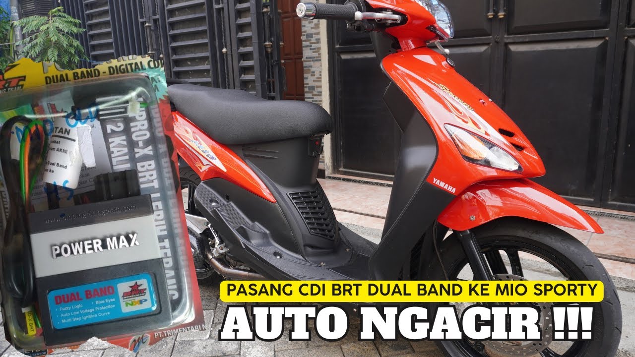 WAJIB TONTON !!! II Tutorial Pasang CDI BRT Mio Sporty - YouTube
