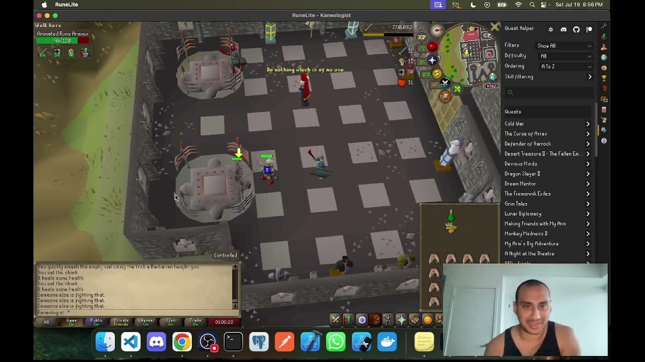 OSRS Guide - 1000 Warrior Guild Tokens - YouTube