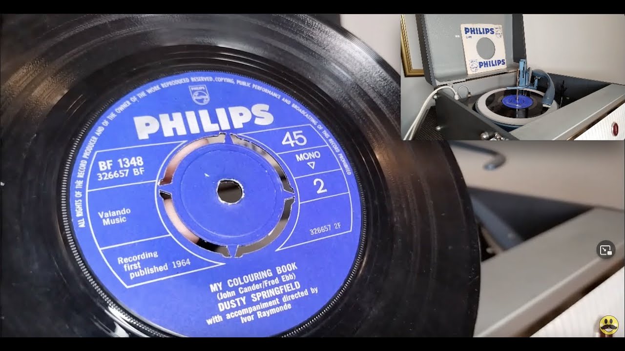 My Colouring Book ~ Dusty Springfield ~ Mono 45rpm Philips 1964 Vinyl ...