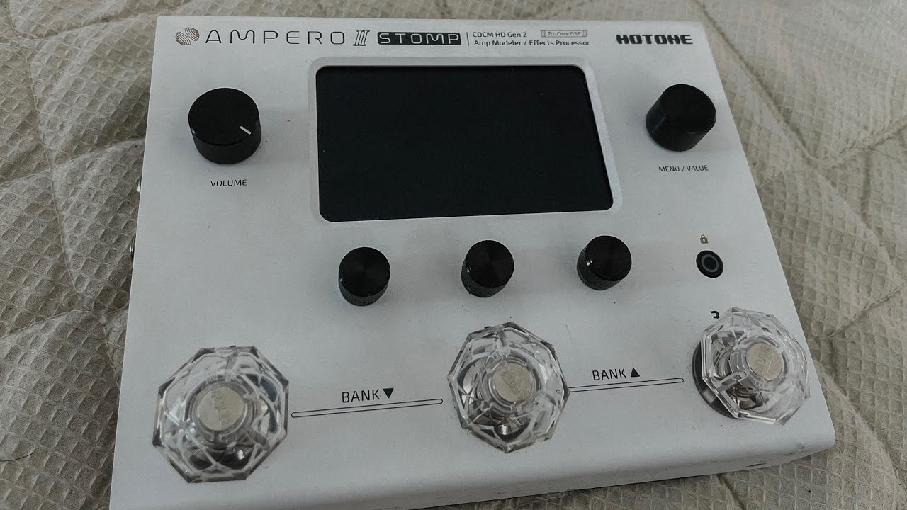 upgrade ampero stomp para HX stomp : vantagens da Ampero stomp - YouTube