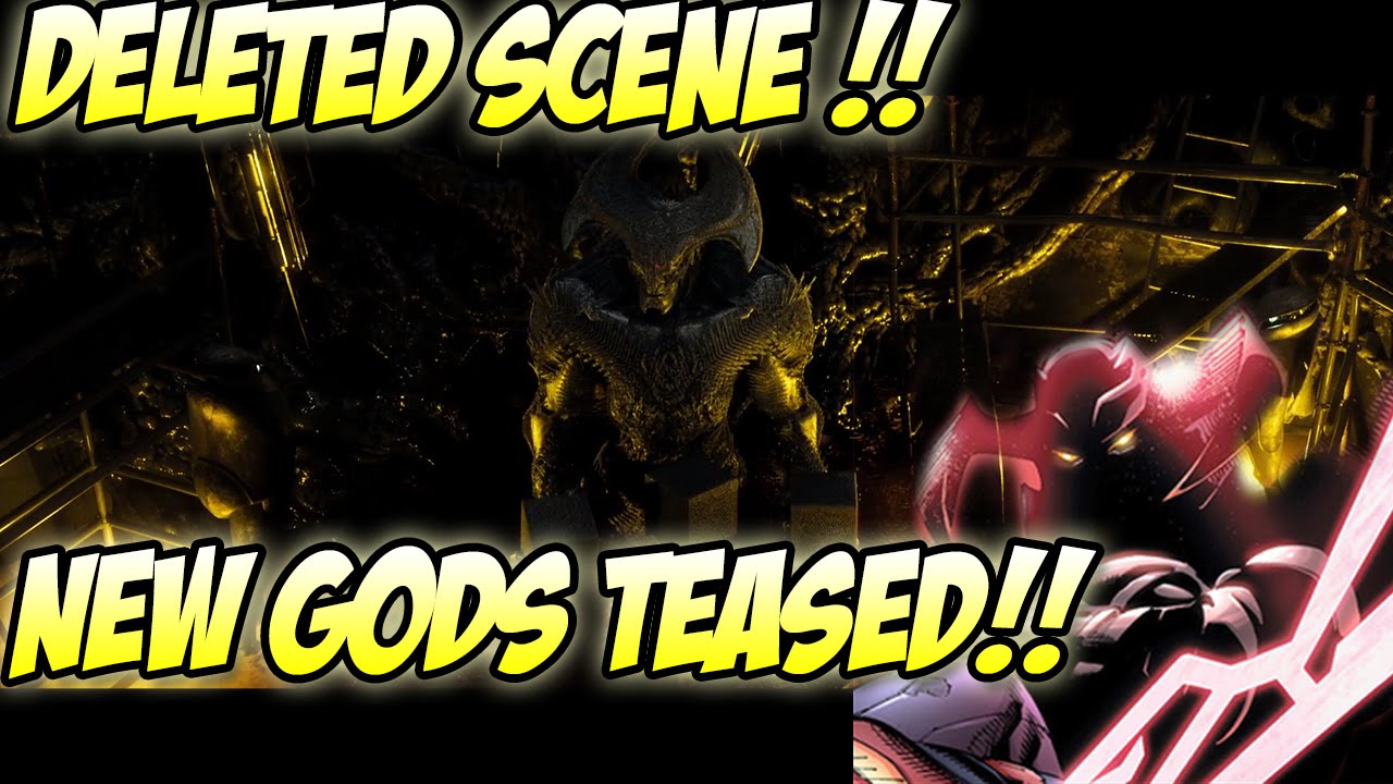 Batman v superman deleted scene teases NEW GODS !! - YouTube