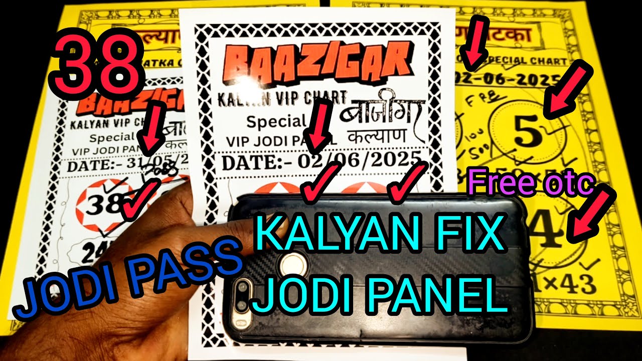 Kalyan Today 02-06-2025 | Kalyan Chart | Satta Matka | Fix Jodi Panna ...