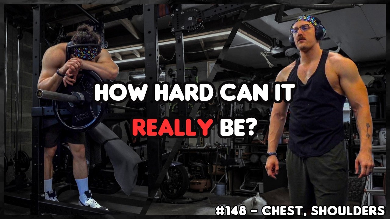 Is This The Hardest Workout Ever? 🤔 | Gym Vlog 148 - Chest, Shoulders ...