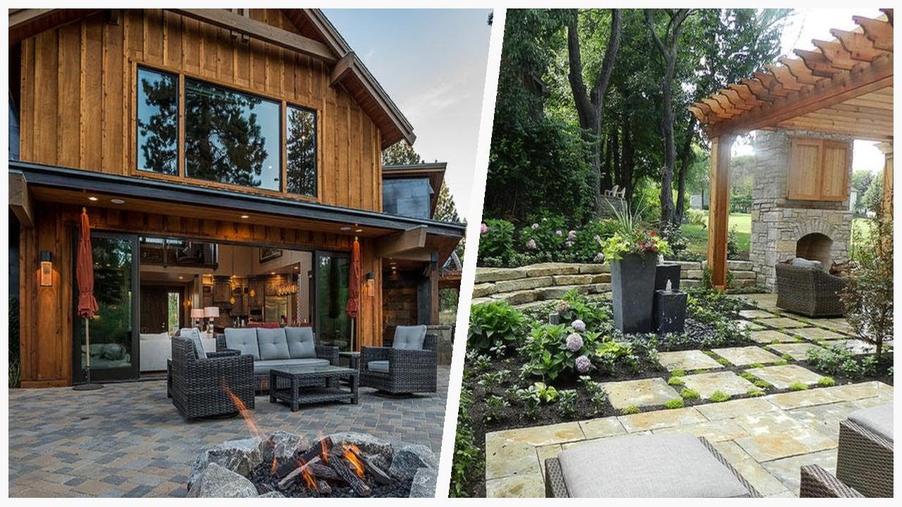 75 Rustic Brick Patio Design Ideas You'll Love 😊 - YouTube