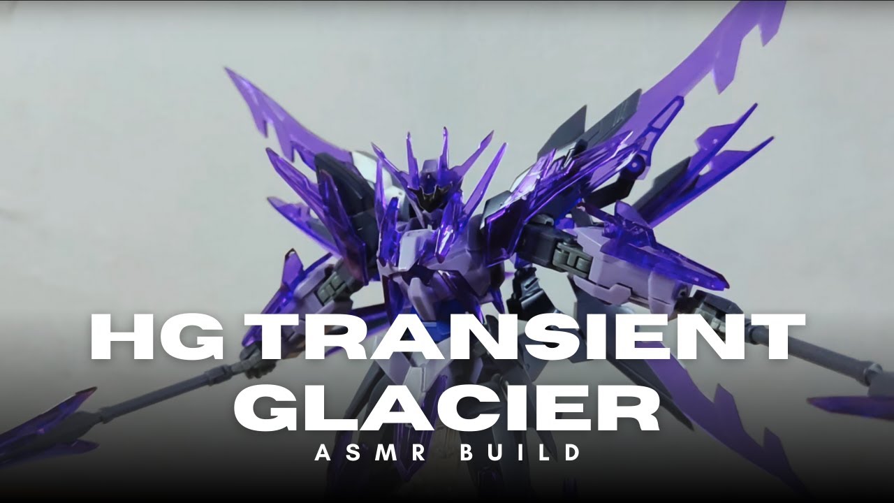 HG Gundam Transient Glacier Bootleg JMS ASMR Build - YouTube