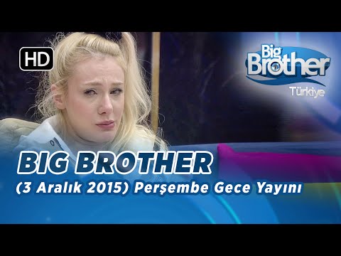 Big Brother Türkiye | 9. Bölüm | 3 Aralık 2015 | Perşembe | Akşam Yayını