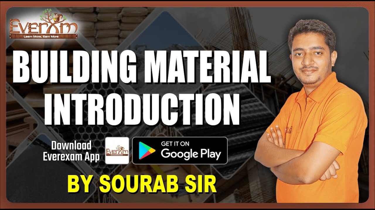 BUILDING MATERIAL INTRODUCTION #civil_engineering - YouTube