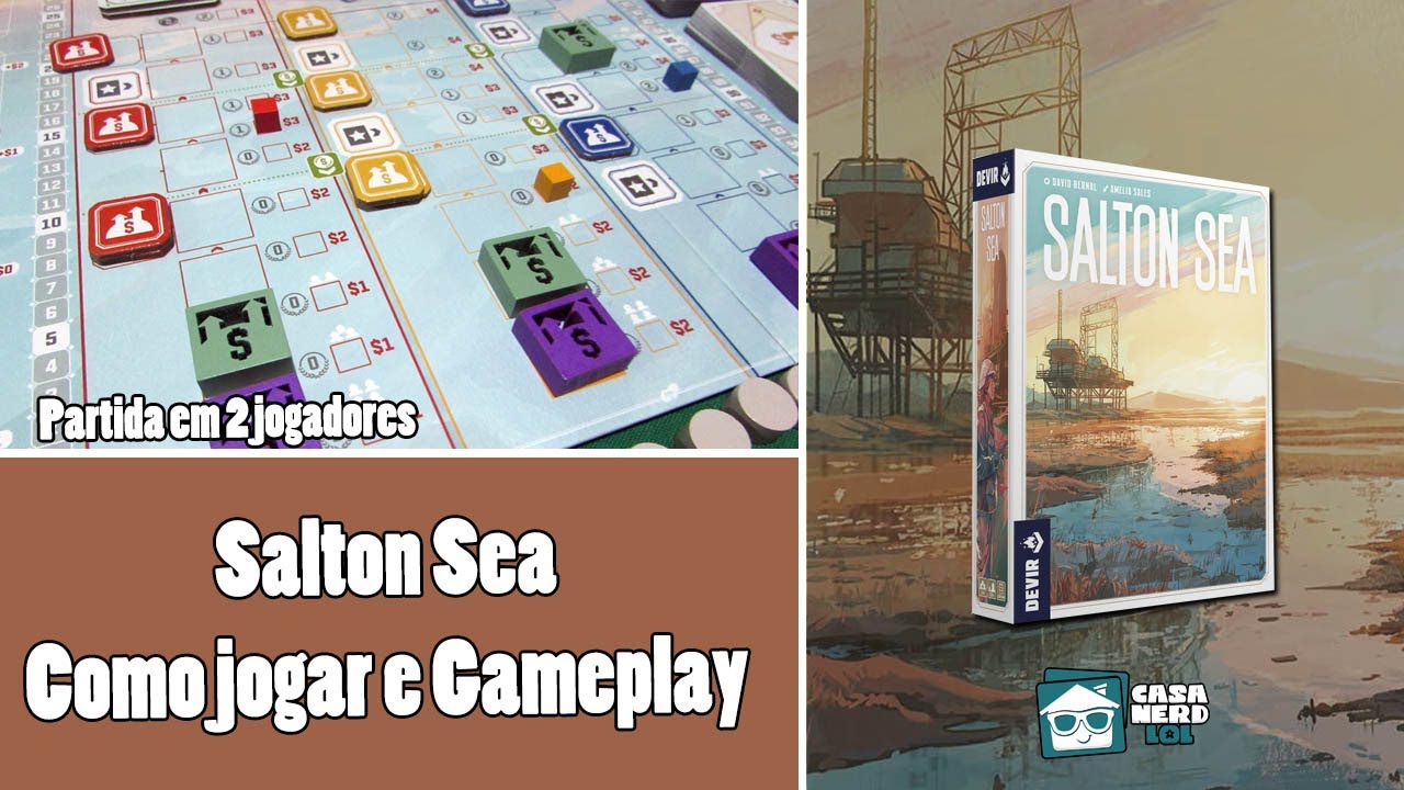 Salton Sea (Devir) - Como jogar e gameplay - YouTube