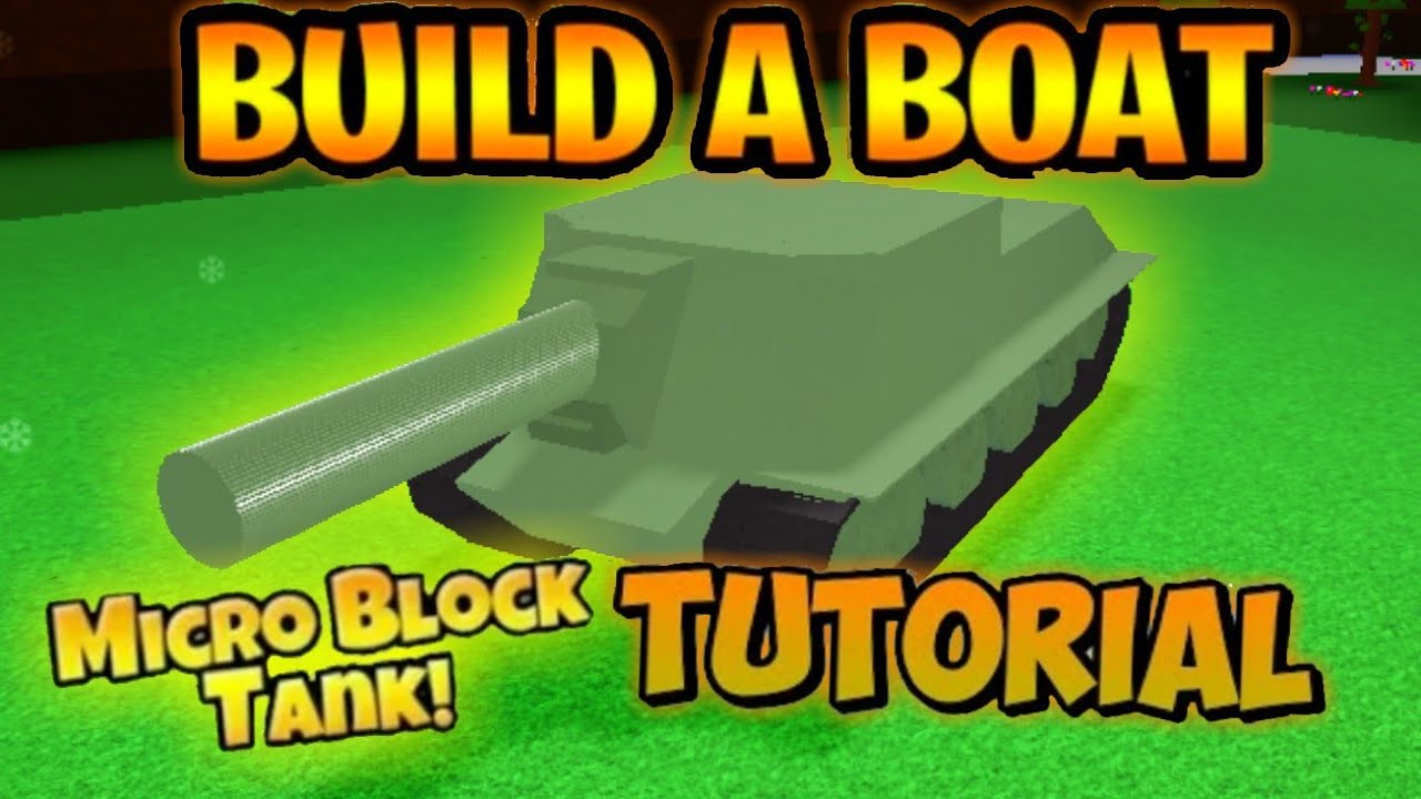 ISU 152 Tank Tutorial | Build a Boat - YouTube