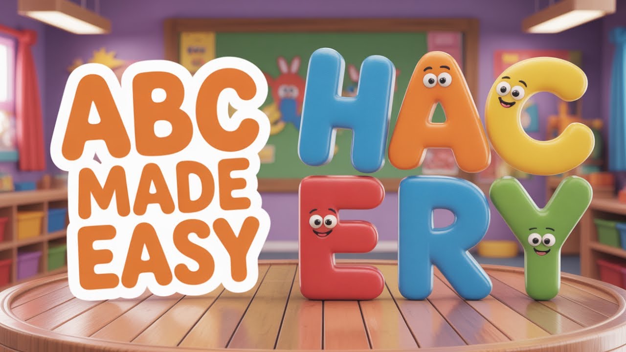 Alphabet Song | Learn The ABCs Nursery Rhymes & Kids Song - YouTube