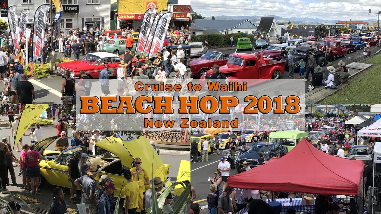 Beach Hop 2018 - Waihi, New Zealand - YouTube