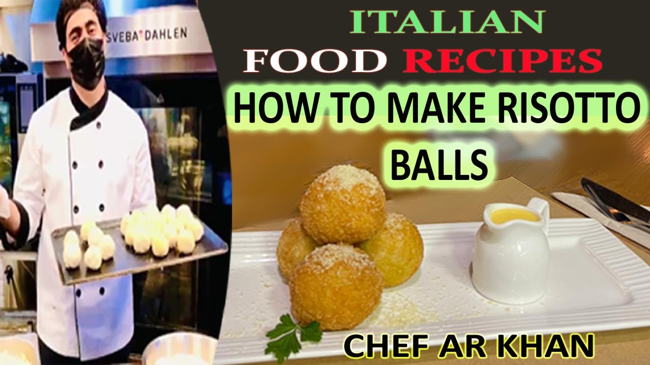 The Best Risotto Balls|Italian Food| Risotto recipe|How to cook risotto ...