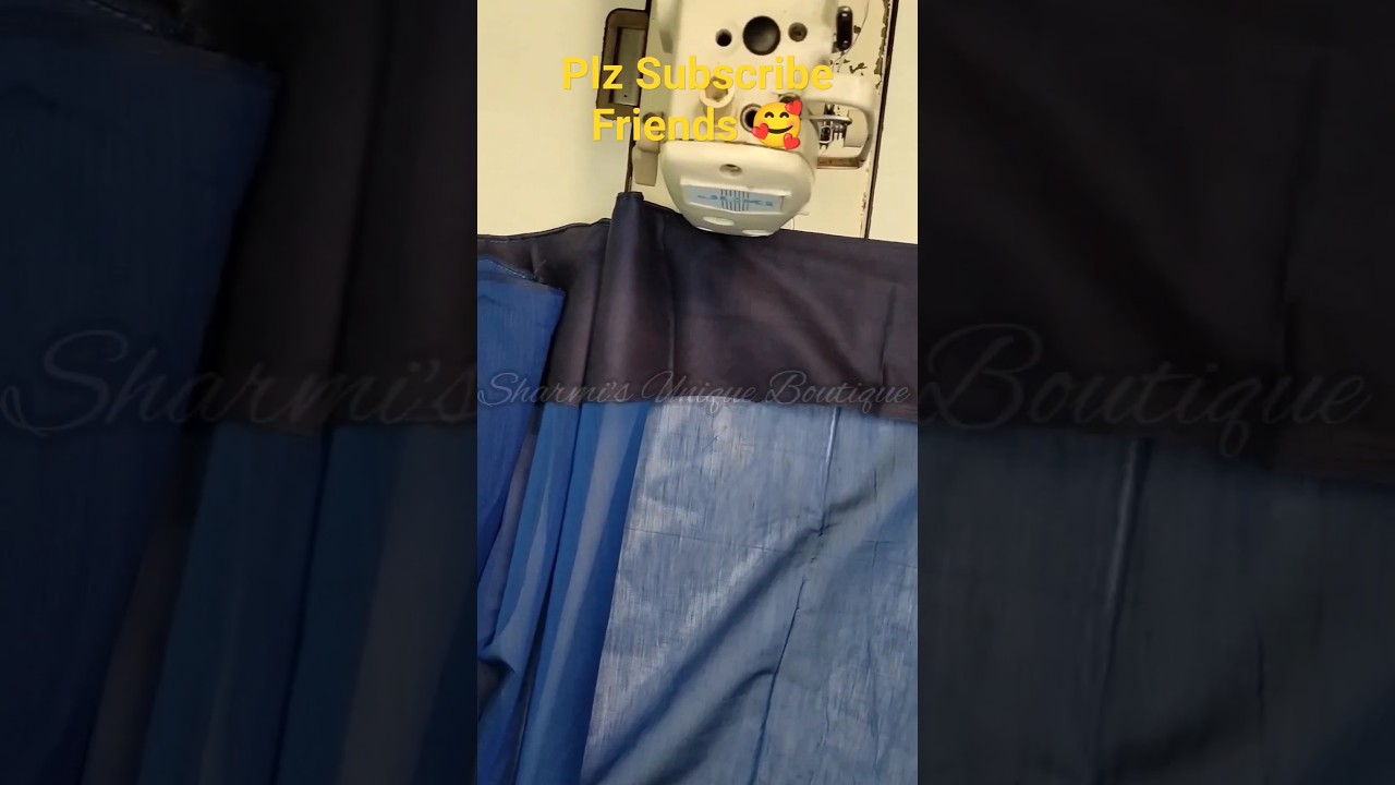 Saree False Stitching Video in Tamil 🥰🥰🥰 #Shorts #trending - YouTube