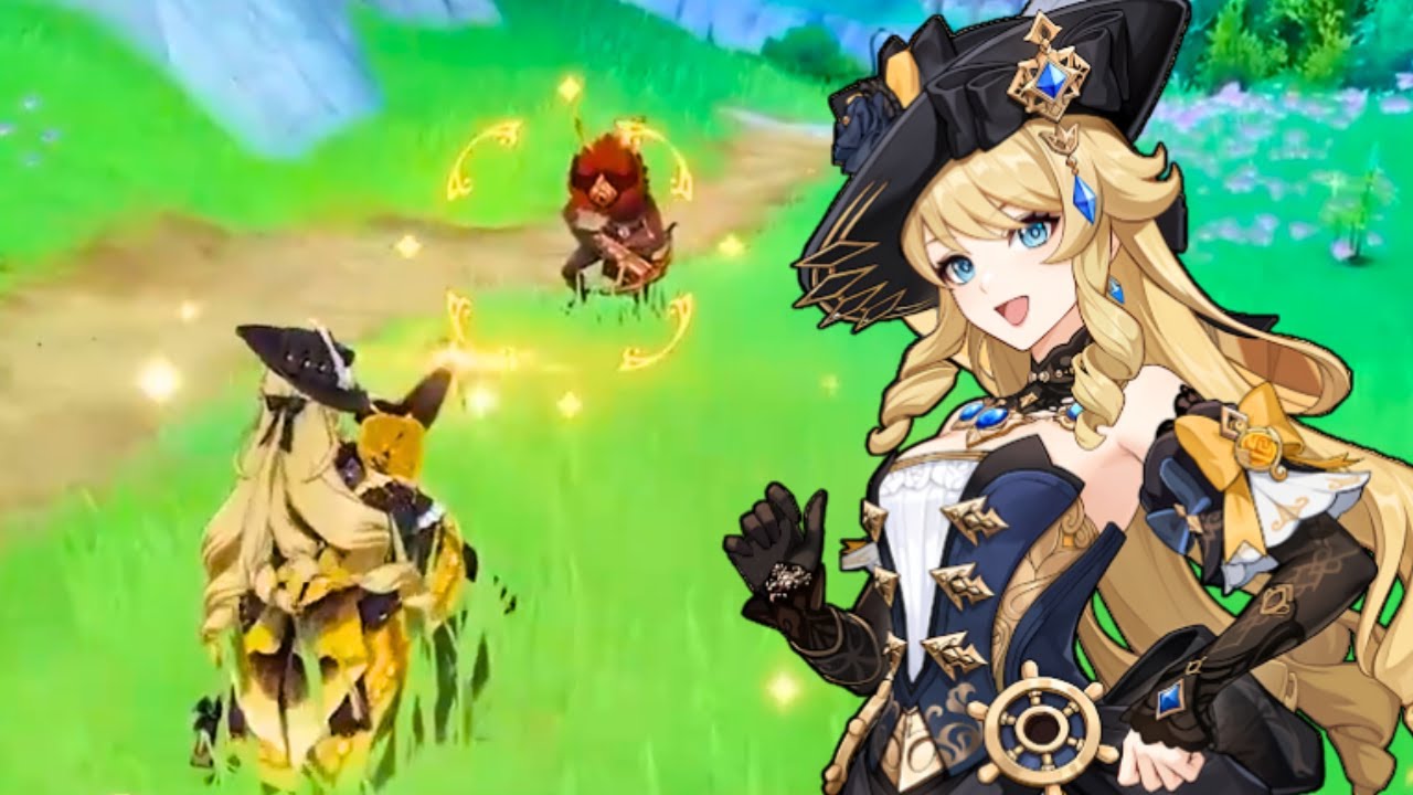 Navia Skills & Gameplay - Genshin Impact 4.3 - YouTube