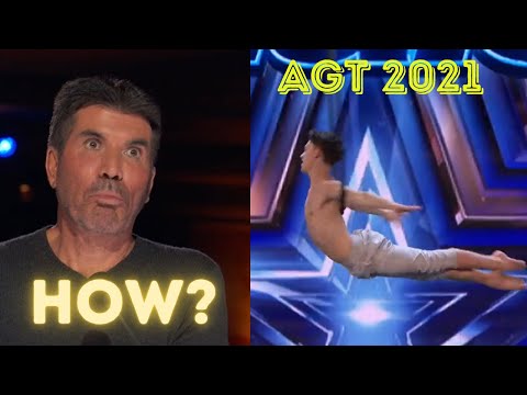 Aidan Bryant AGT 2021! Breathtaking AERIALIST Spinning So Fast! So ...