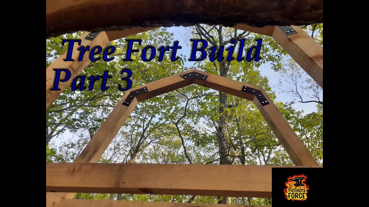 Tree Fort Build Part 3 - YouTube