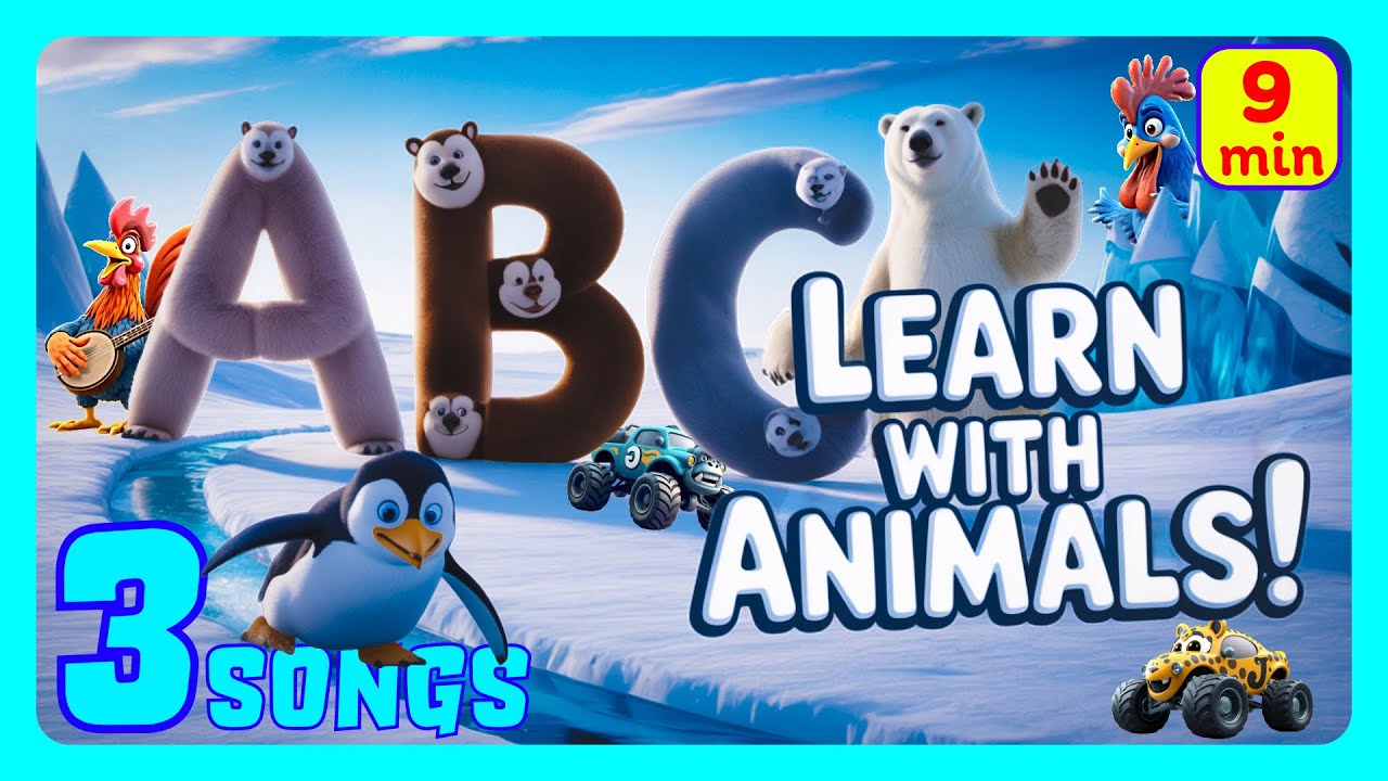 ABC Song l Learn uppercase and lowercase letters of the alphabet song ...