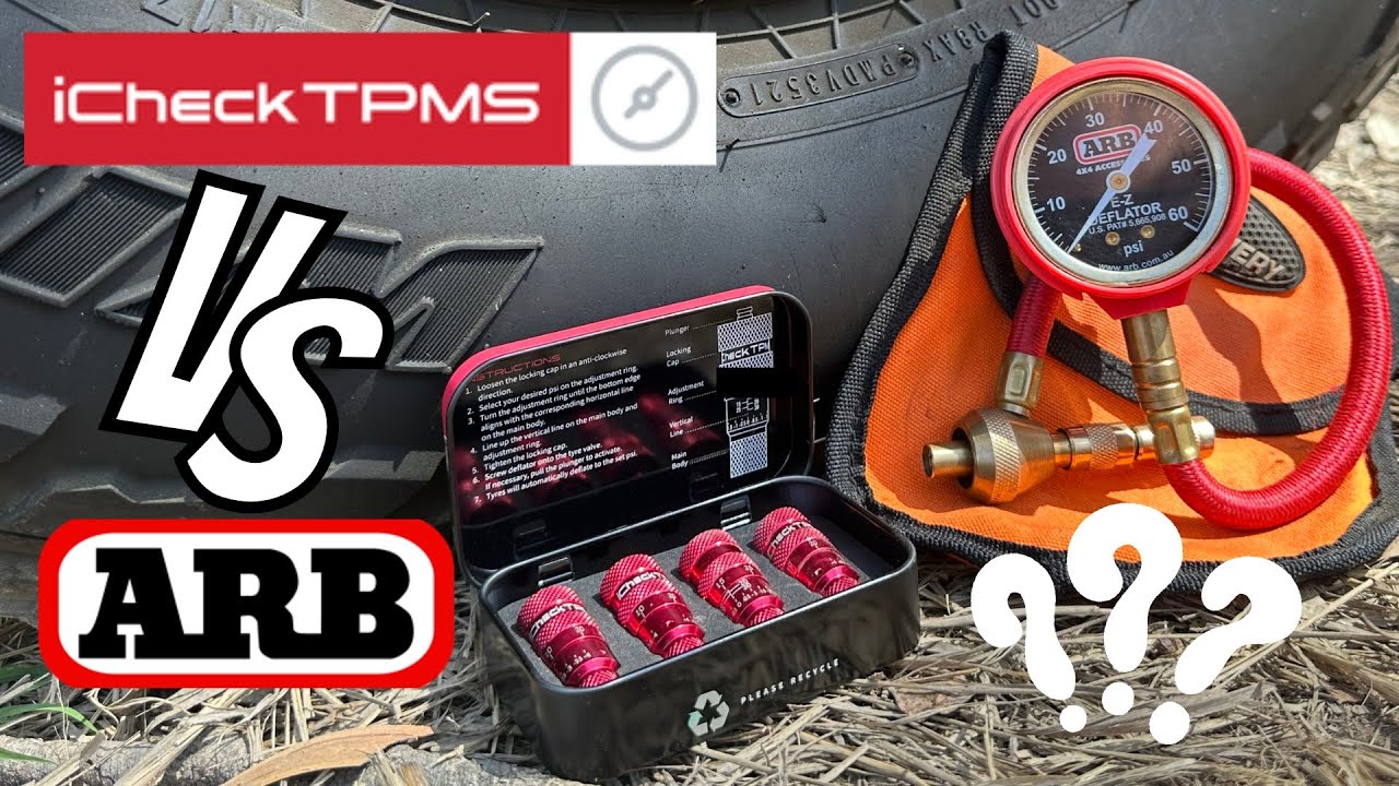 iCheck Tyre Deflators VS ARB EZ Deflate - Which is faster? - YouTube