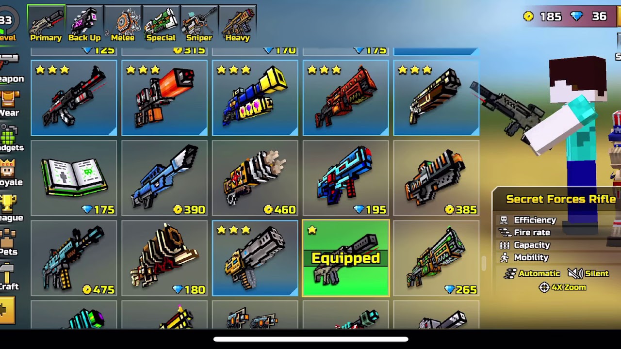 Testing out the secret forces rifle - YouTube