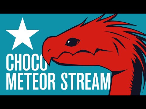 How to dodge Choco Meteor Stream | Realtime Diagram - Red Comet [ The ...
