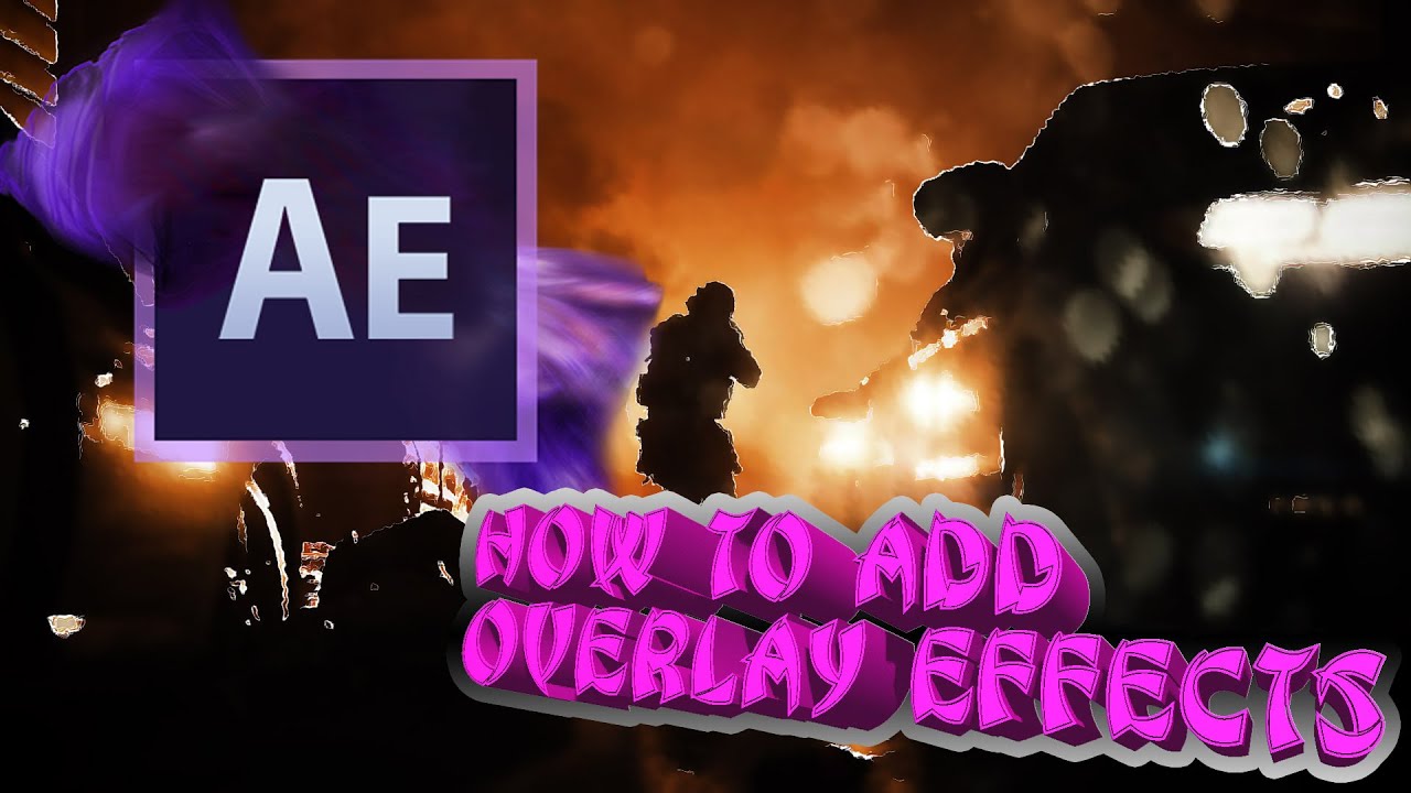 How to animate cam overlays using After Effects - YouTube